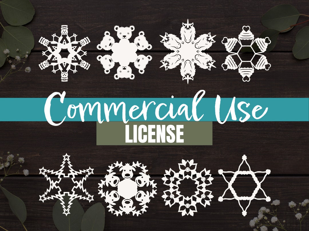 Commercial Use License (SVG Files Only) - Etsy