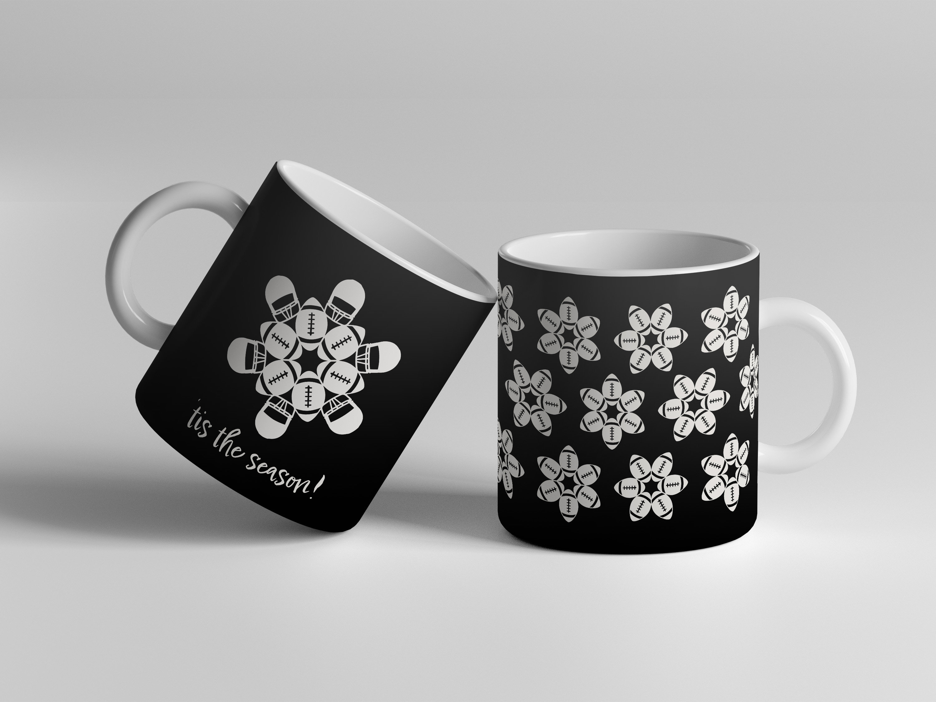 Football Paper Snowflake .SVG Files - for Cricut, Silhouette, Laser ...