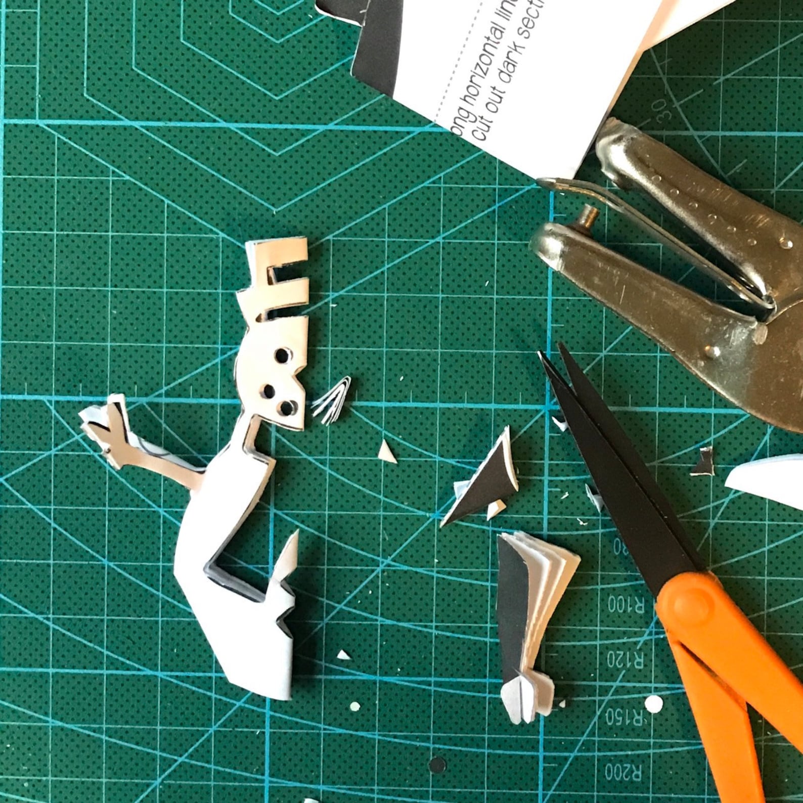 Snowmen Paper Snowflake Pattern PDF Digital Download Paper - Etsy