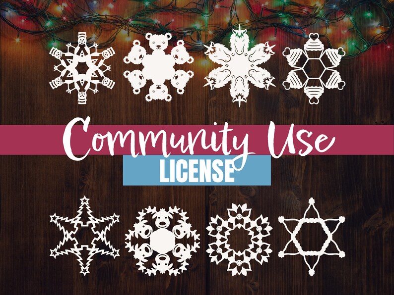 Community Use License patterns & SVG Files - Etsy