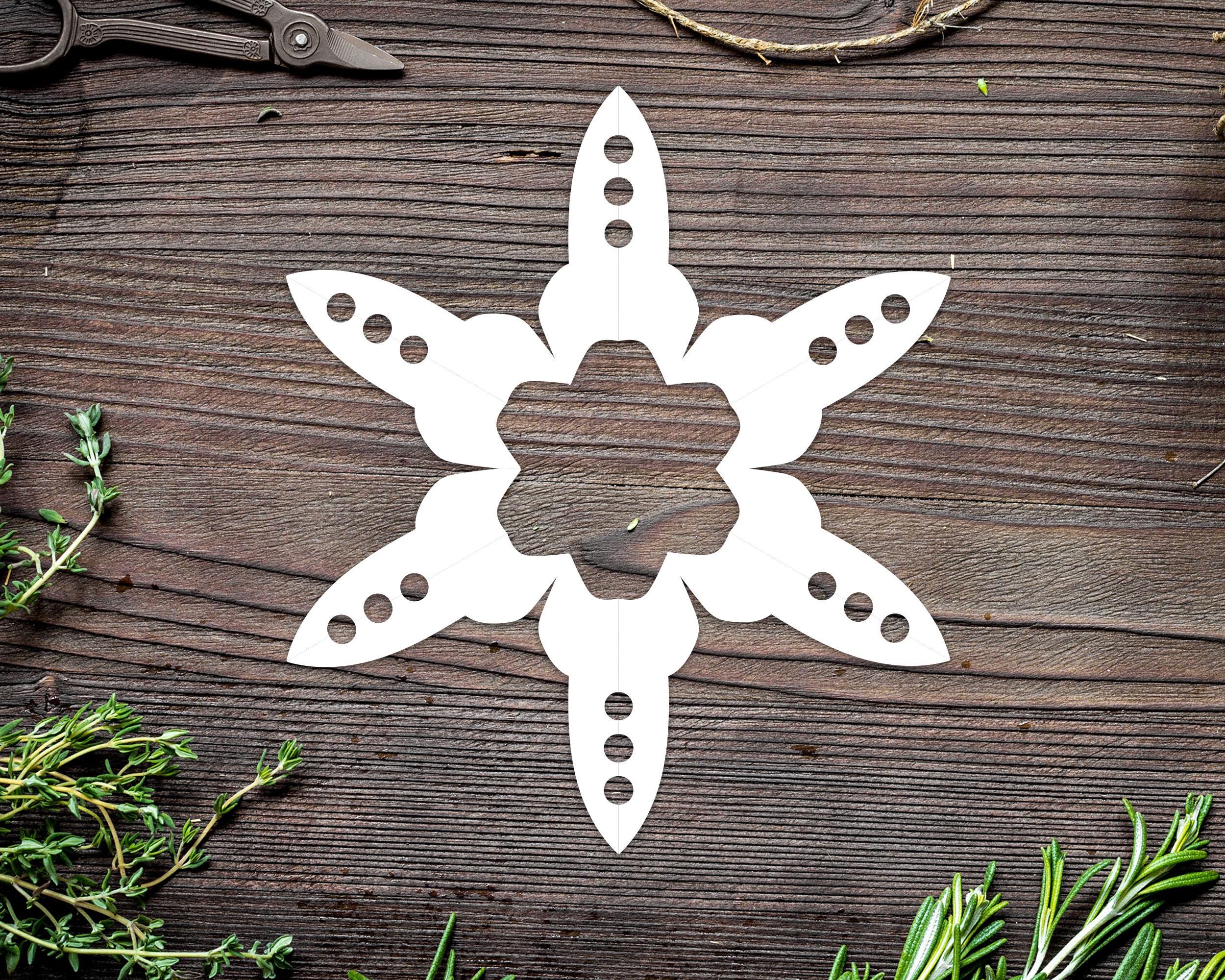 Paper Snowflake Patterns: Fun Winter Decor, Beginner-friendly (PDF ...