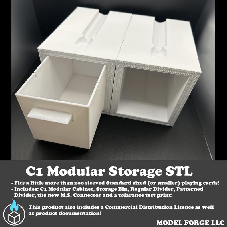 C1 Modular Storage System STL for 3D Printing - Etsy
