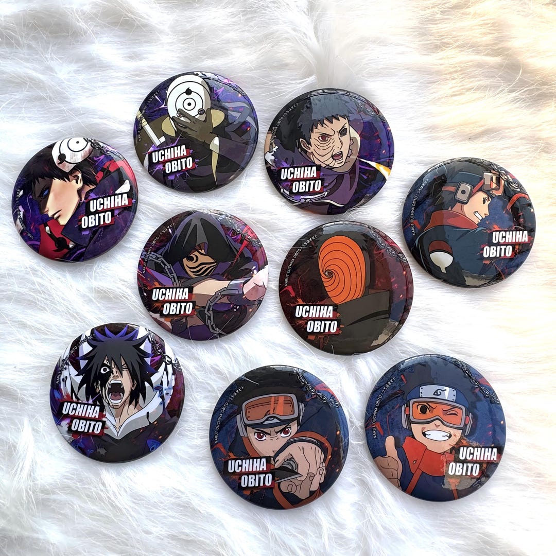 Naruto /badge /uchiha Obito - Etsy