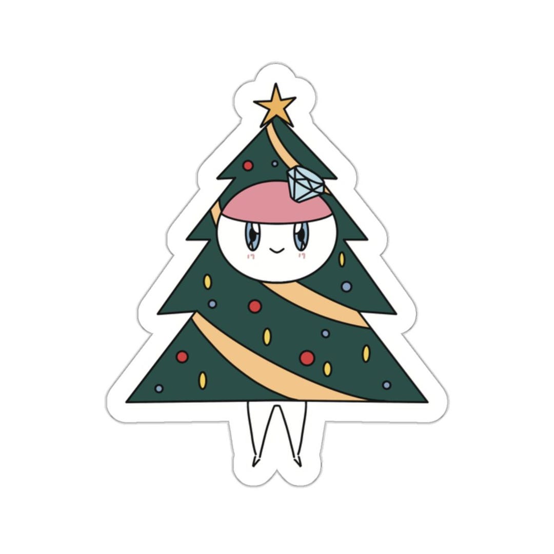 SEVENTEEN SVT Carat Bongbong Mascot Kiss-cut Sticker, Christmas Tree ...