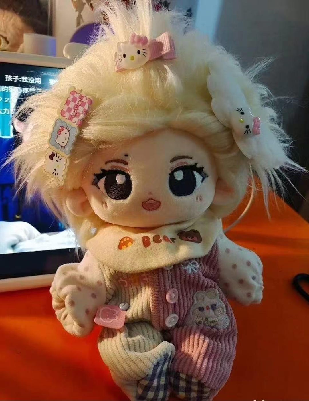 Custom Plush Dolls 10, 20, 30, 40cm, Personalized Cotton Dolls ...
