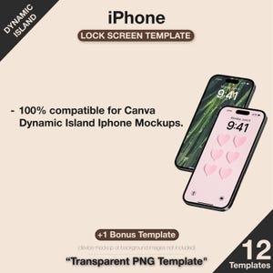 Personalized Lock Screen Template | High-quality Transparent Guide ...