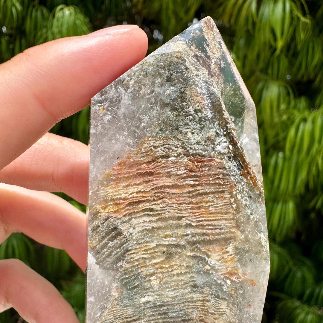 Thousand Layer Garden Quartz Freeform, High Clarity Garden Quartz ...