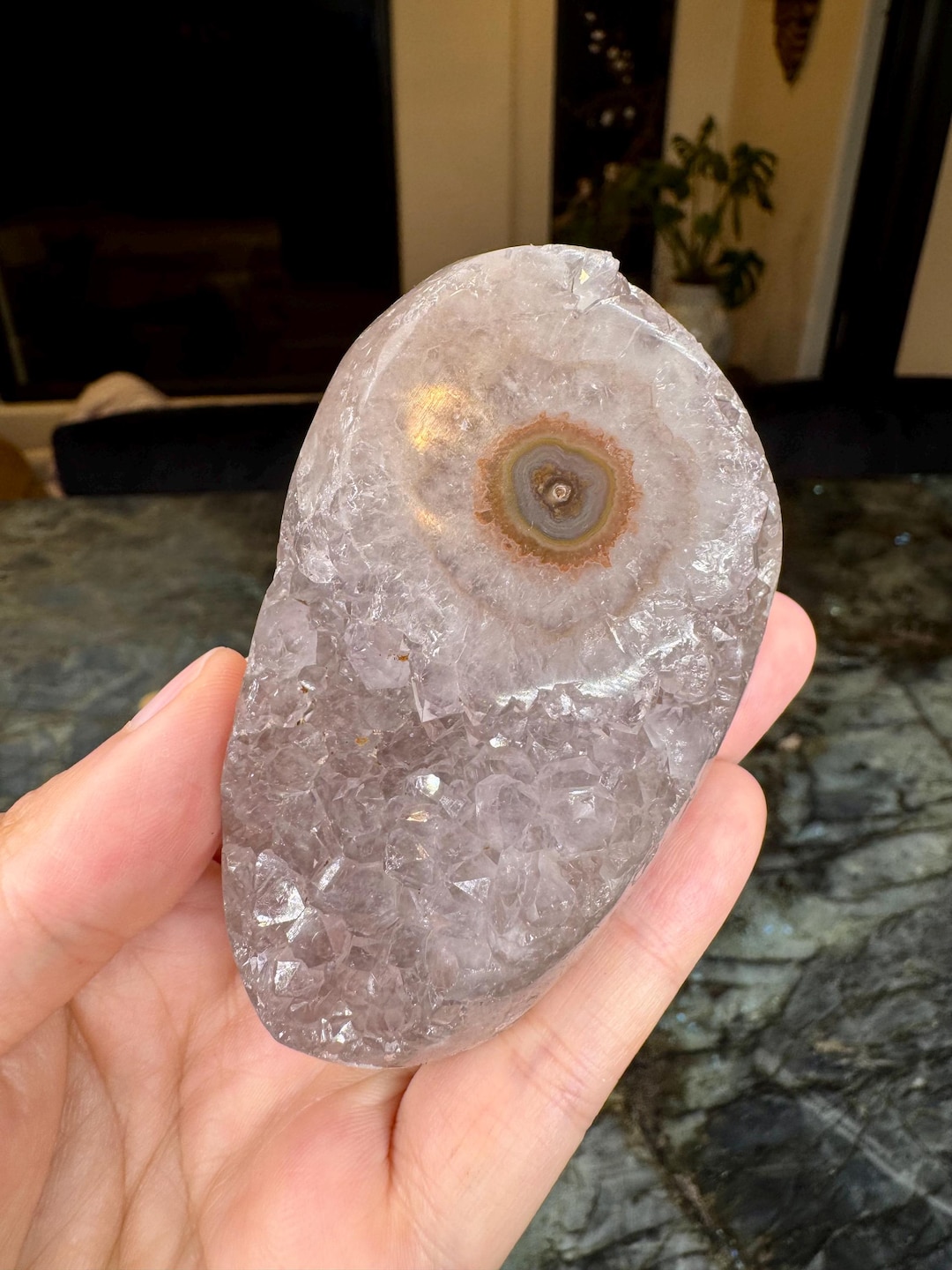Rare Uruguayan Rainbow Amethyst Stalactites on Matrix | Amethyst ...