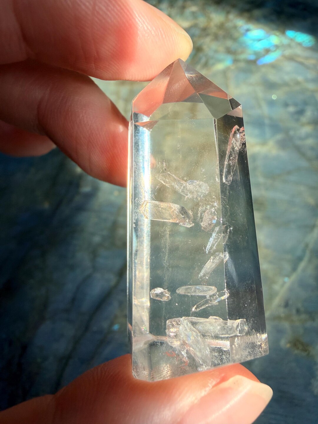 Rare Manifestation Quartz Tower With Many Penetrators| Crystal Within ...
