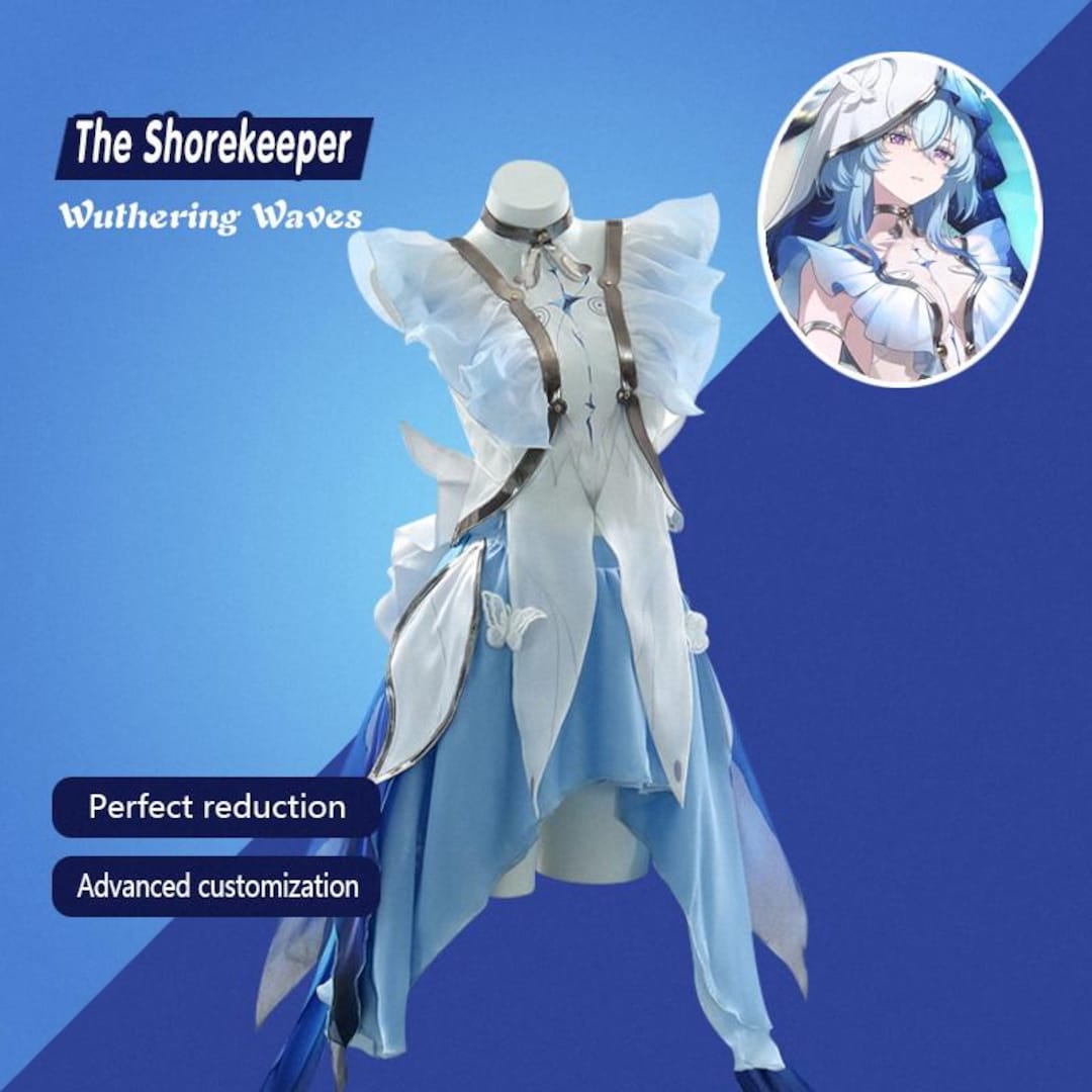 Cosplay-wuthering Waves-customized Clothing-wigs-shorekeeper-comic ...