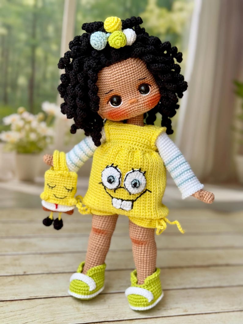 Crochet Doll Pattern: Lona Amigurumi Doll (PDF in English, Turkish ...