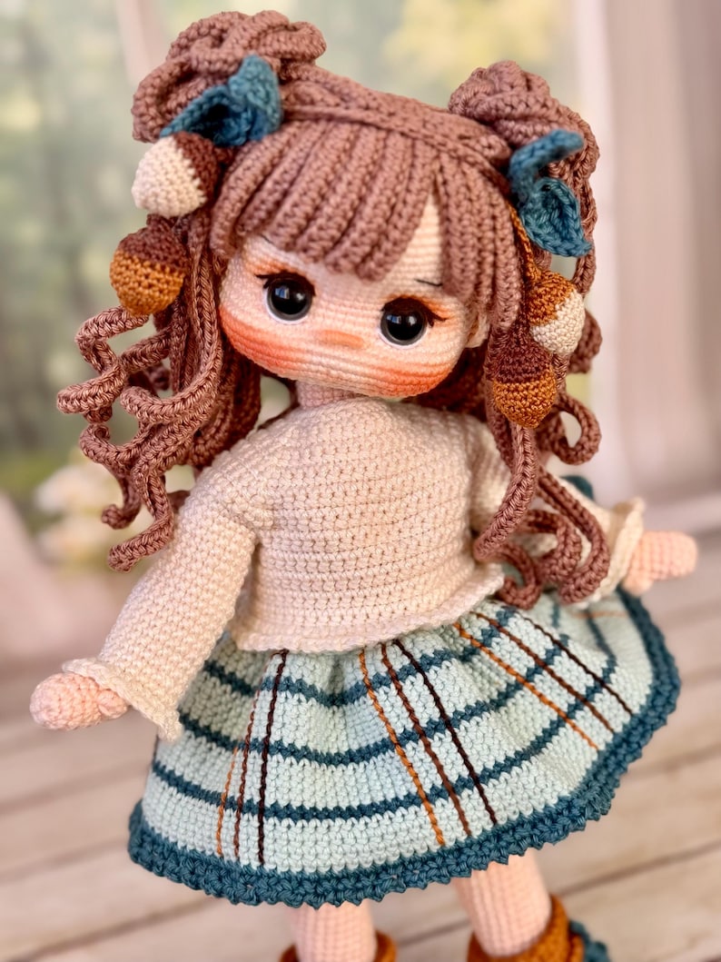 Amigurumi Doll Crochet Pattern: Ece Doll Tutorial (PDF Download) - Etsy