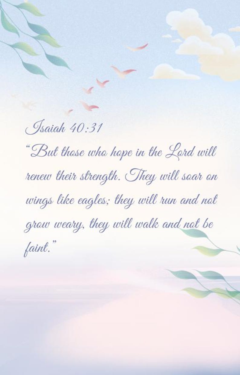 50 Inspirational Bible Verses - Etsy