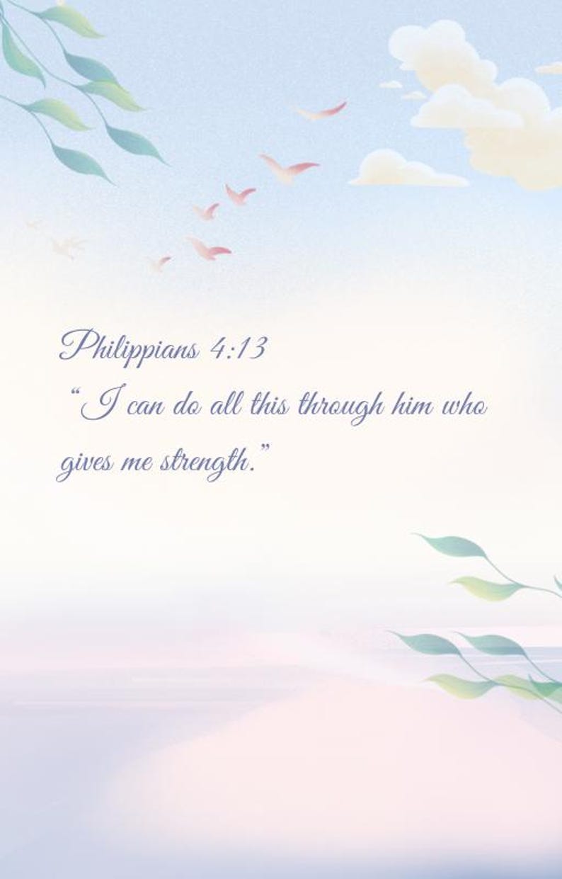 50 Inspirational Bible Verses - Etsy