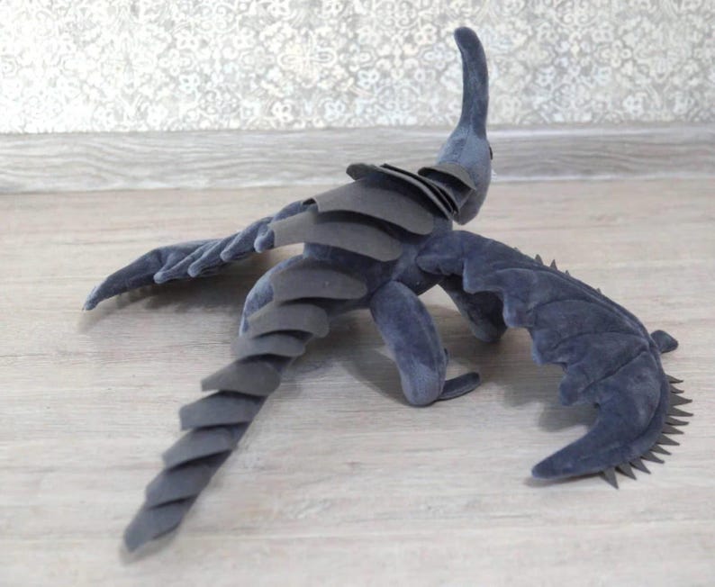 Razorwhip Plush, How to Train Your Dragon Plush, Httyd, Stormcutter - Etsy