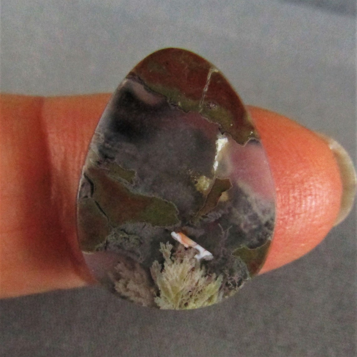 Priday Plume Agate Cabochon Unique Cab - Etsy