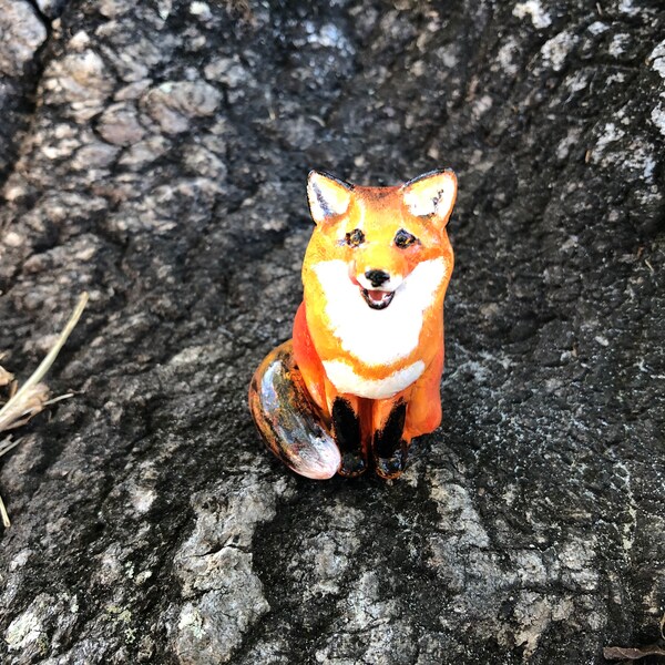 Clay Fox - Etsy