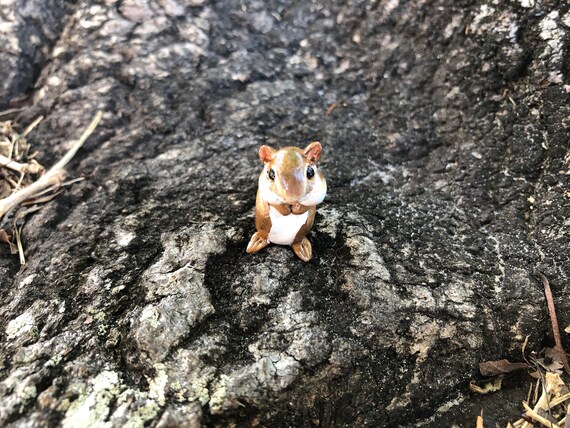 Custom Clay Chipmunk Figurine - Etsy