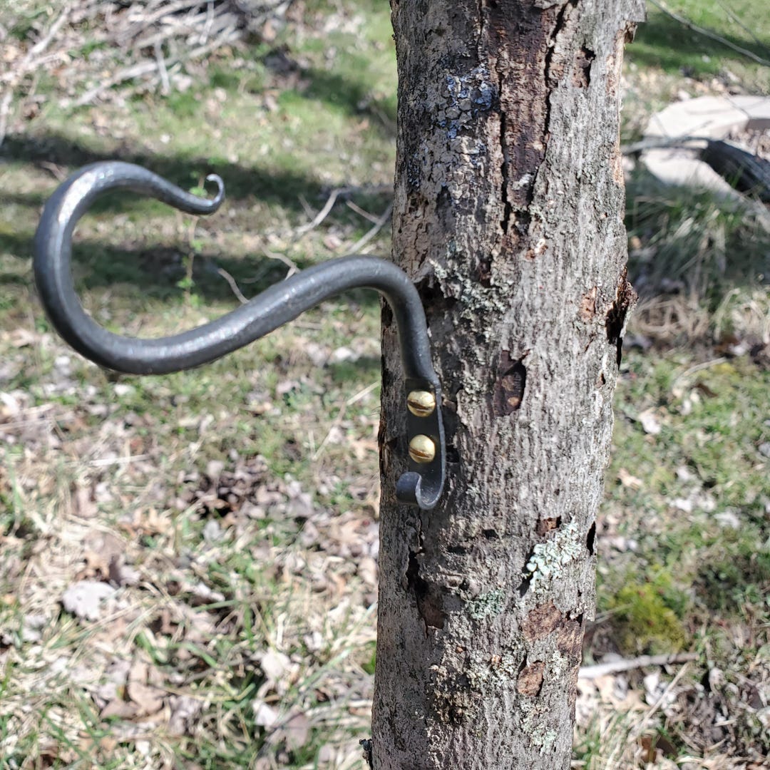Hand Forged Drawer Pull. Blacksmith Made Handle. - Etsy