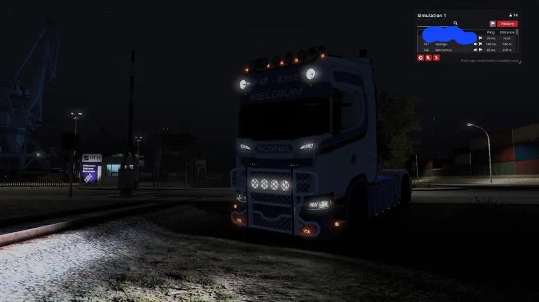 ETS2 Belgium Scania V8 Local Mod Limited Edition - Etsy