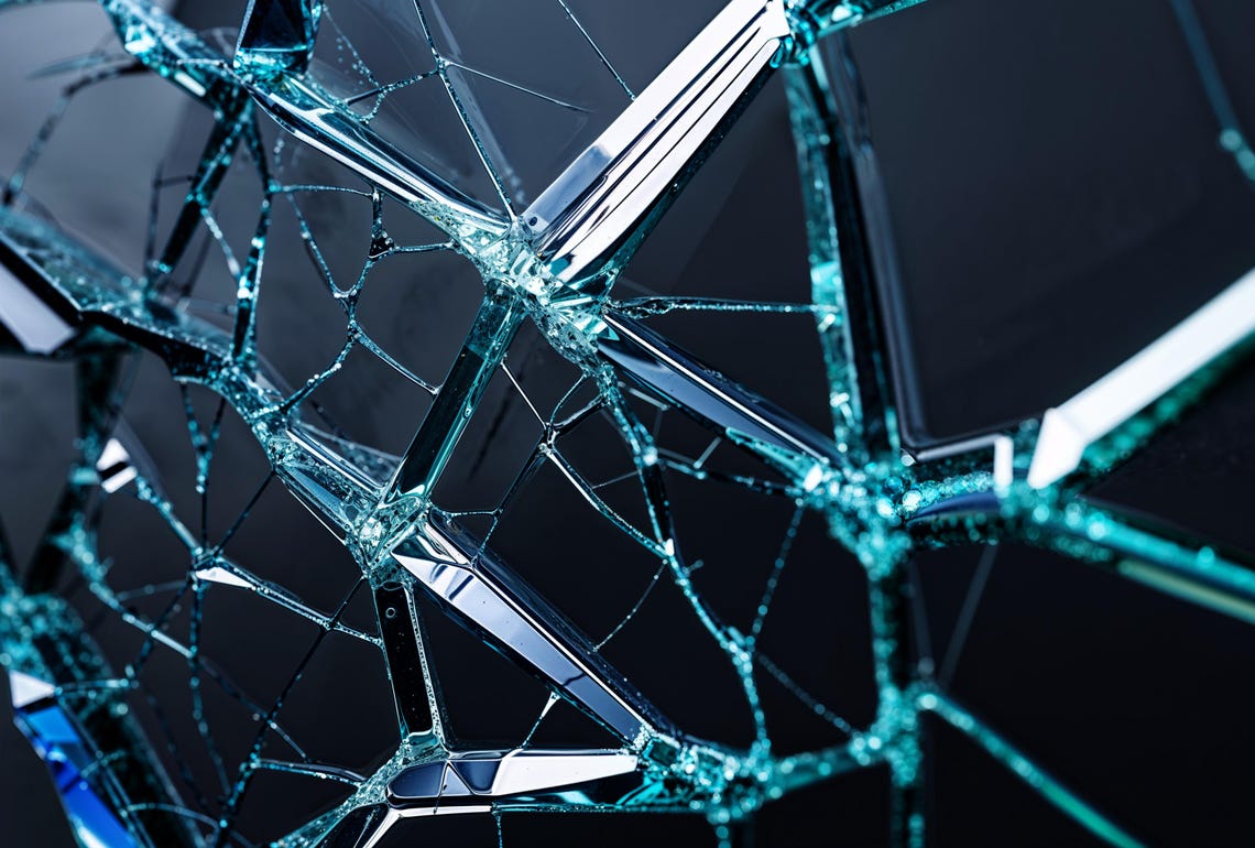 Cracked Screen Mobile Phone Wallpaper - Etsy