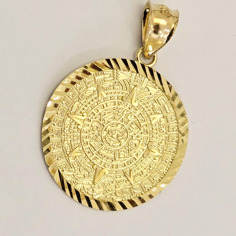 Gold Aztec Calendar - Etsy
