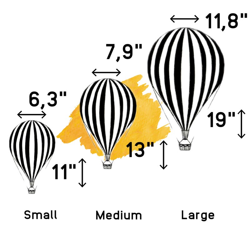 Burgundy & Beige Hot Air Balloon Decor: Nursery Baby Shower Decoration ...