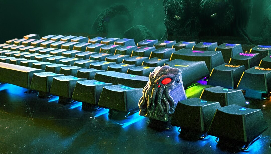 Keycap Cthulhu Cherry MX Mechanical Keyboard Keycap Sea Monster ...