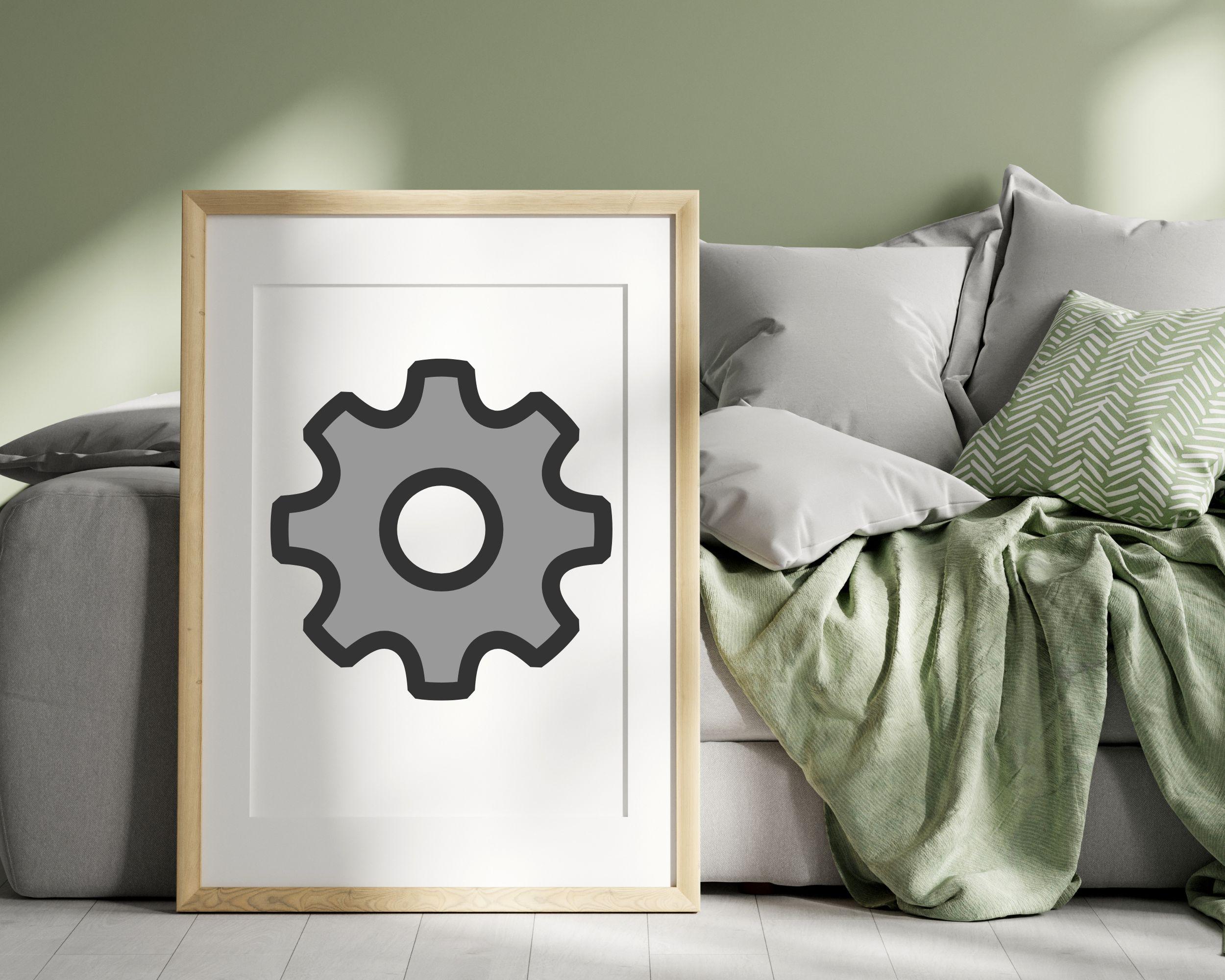 Cogwheel Set - Gears Svg, Gears Clipart, Gear Silhouette, Gear Svg ...