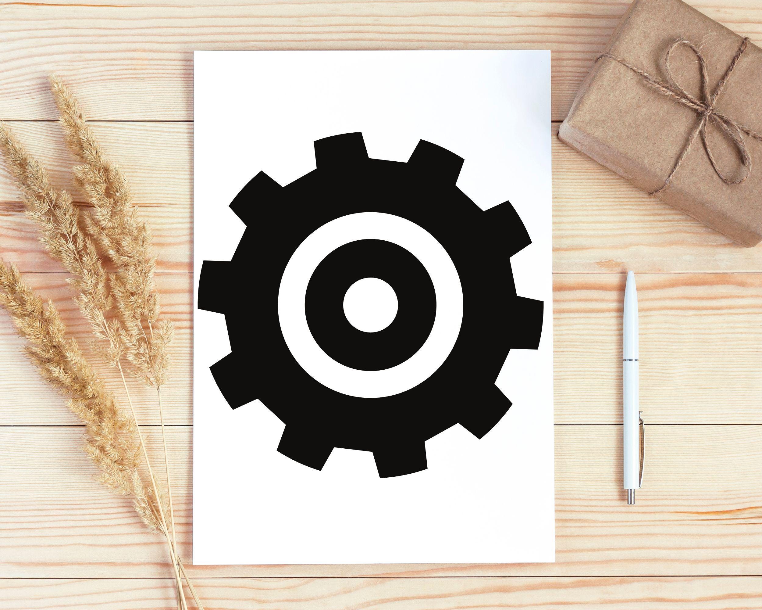 Cogwheel Set - Gears Svg, Gears Clipart, Gear Silhouette, Gear Svg ...