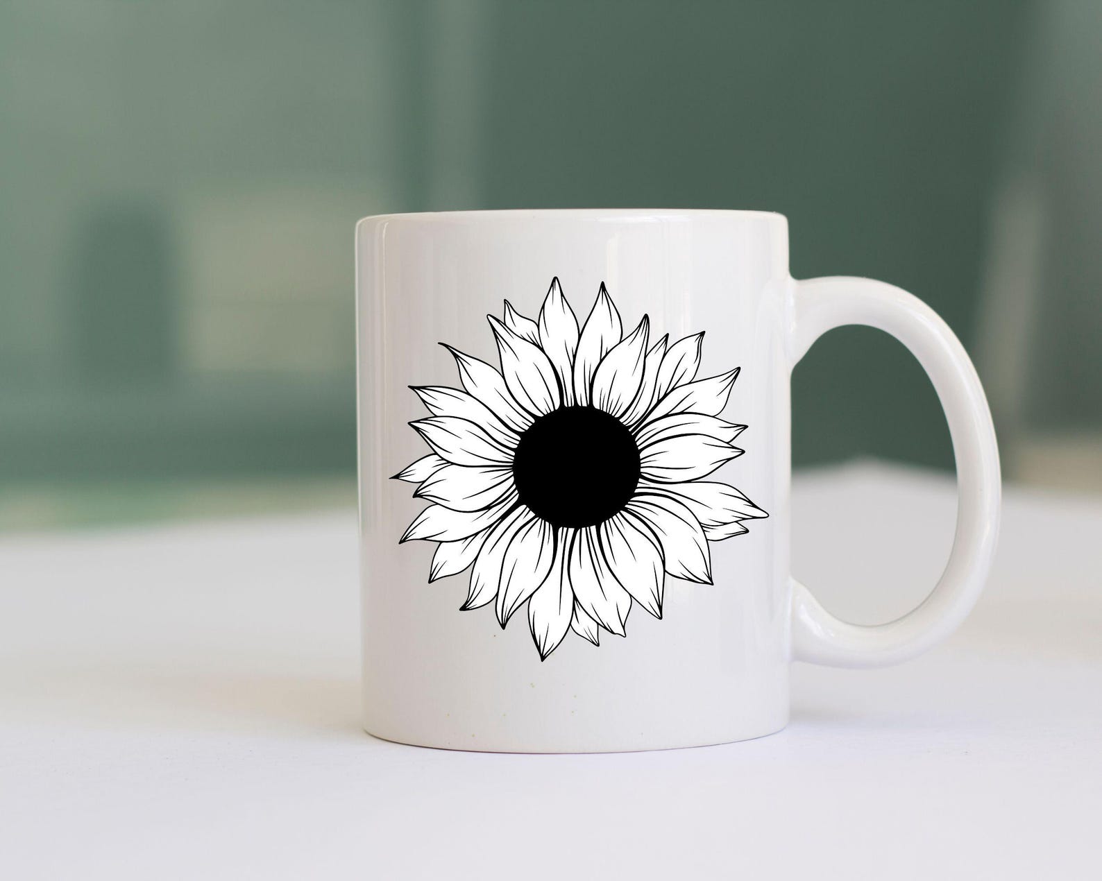 Sunflower SVG Bundle Sunflower Monogram Svg Sunflower Png Sunflower Cut ...