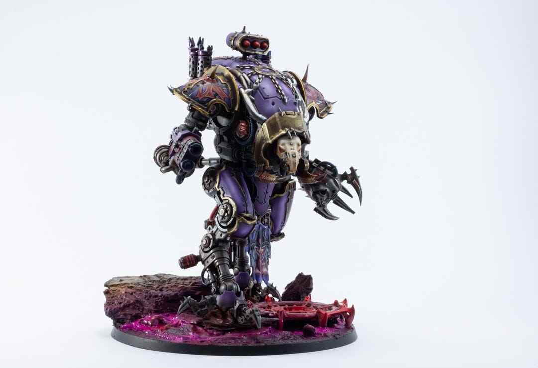 Chaos War Dog Karnivore Warhammer 40k - Painting Comission. - Etsy