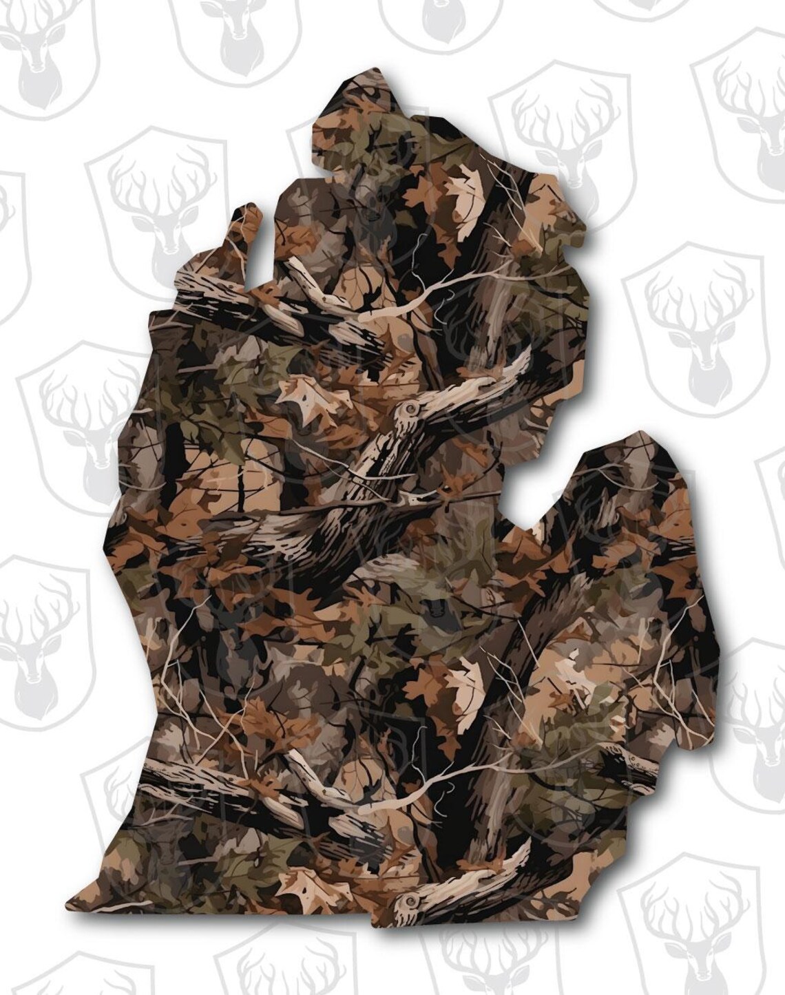 European Deer Mount State Plaque With Hanger - Etsy