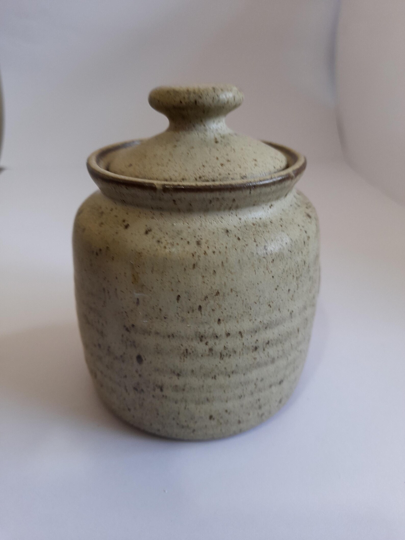 Vintage Tremar Pottery Pickles Jar 11cm High 9cm Wide Stoneware ...