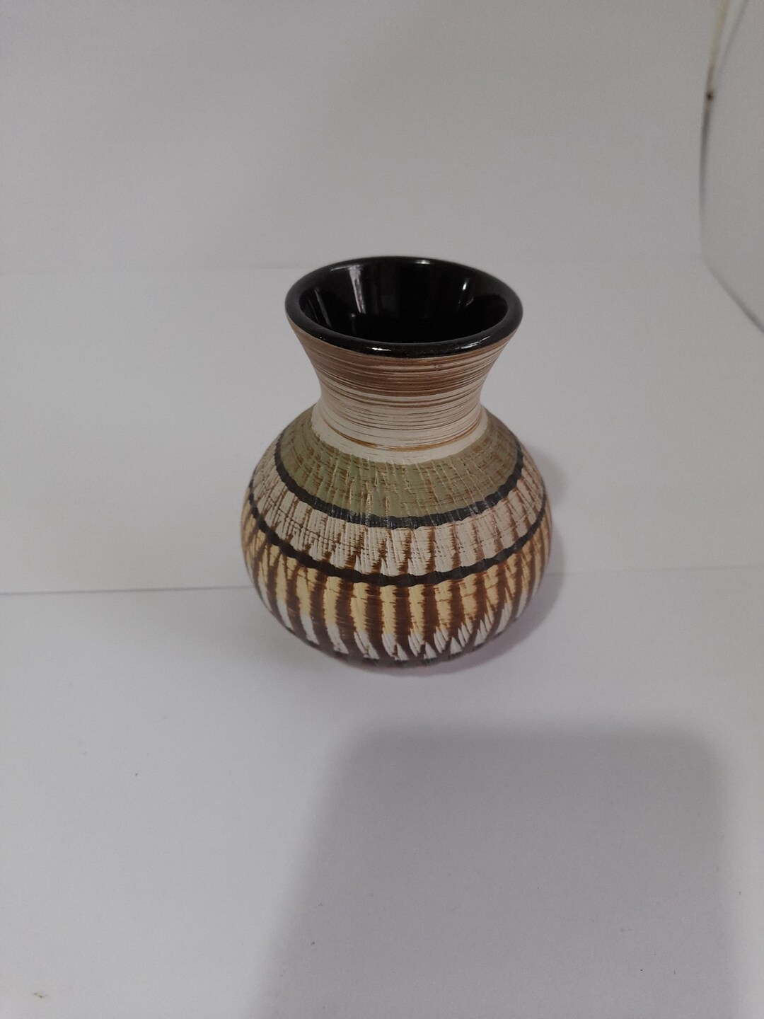 Vintage 1950s Duemler@breiden Dee Cee Pottery Vase 3.5 Inch High 3.5 ...