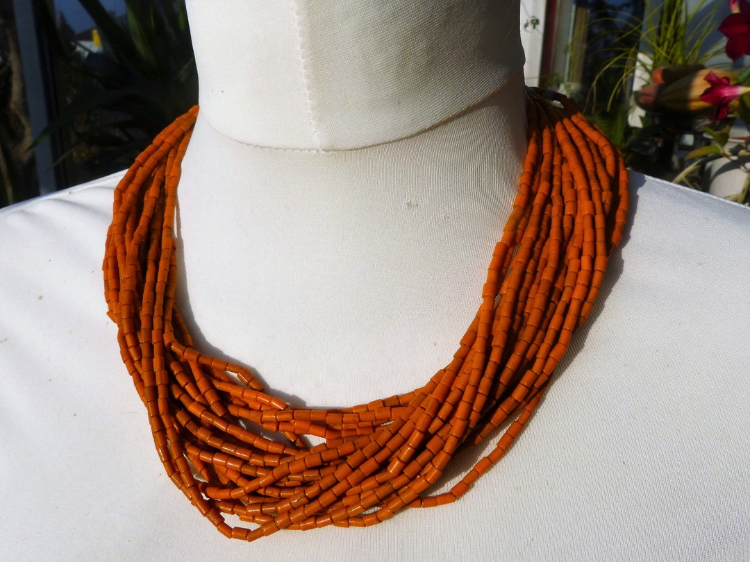 Antique Naga Necklace, Original Old Nagaland Necklace, Naga Tribe ...