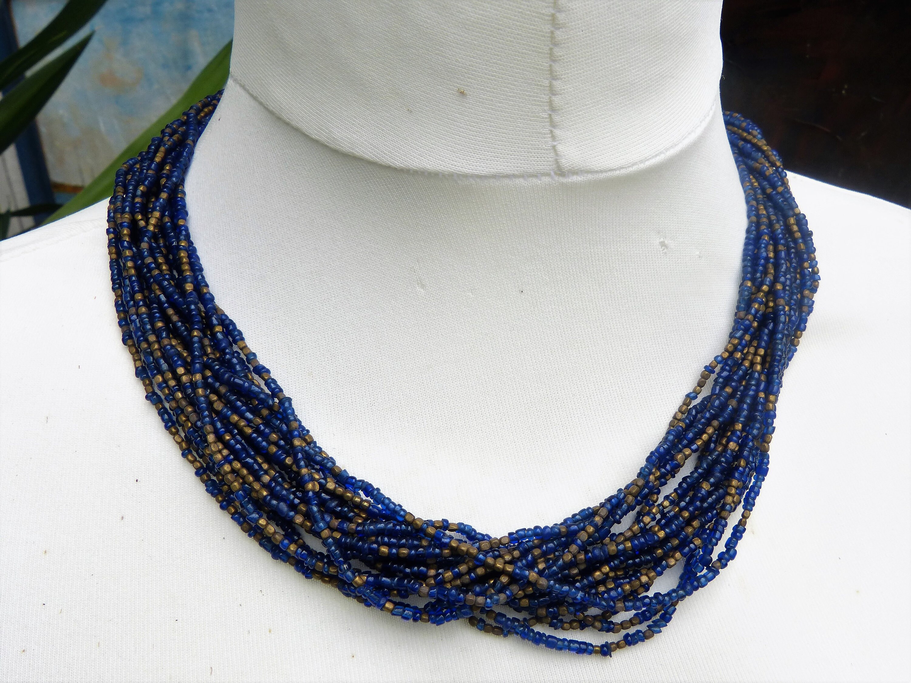 Antique Naga Necklace, Original Old Nagaland Necklace, Naga Tribe ...