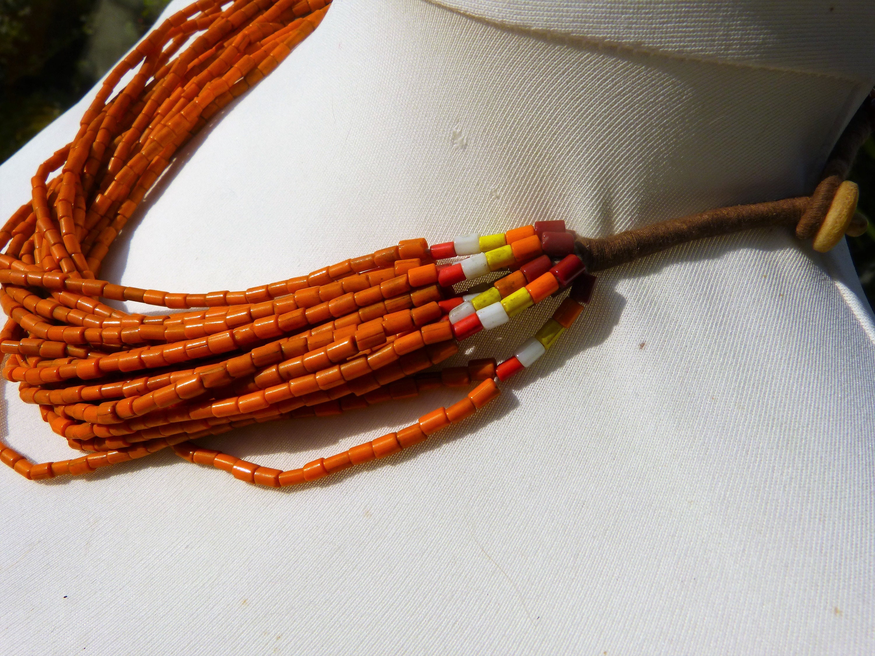 Antique Naga Necklace, Original Old Nagaland Necklace, Naga Tribe ...