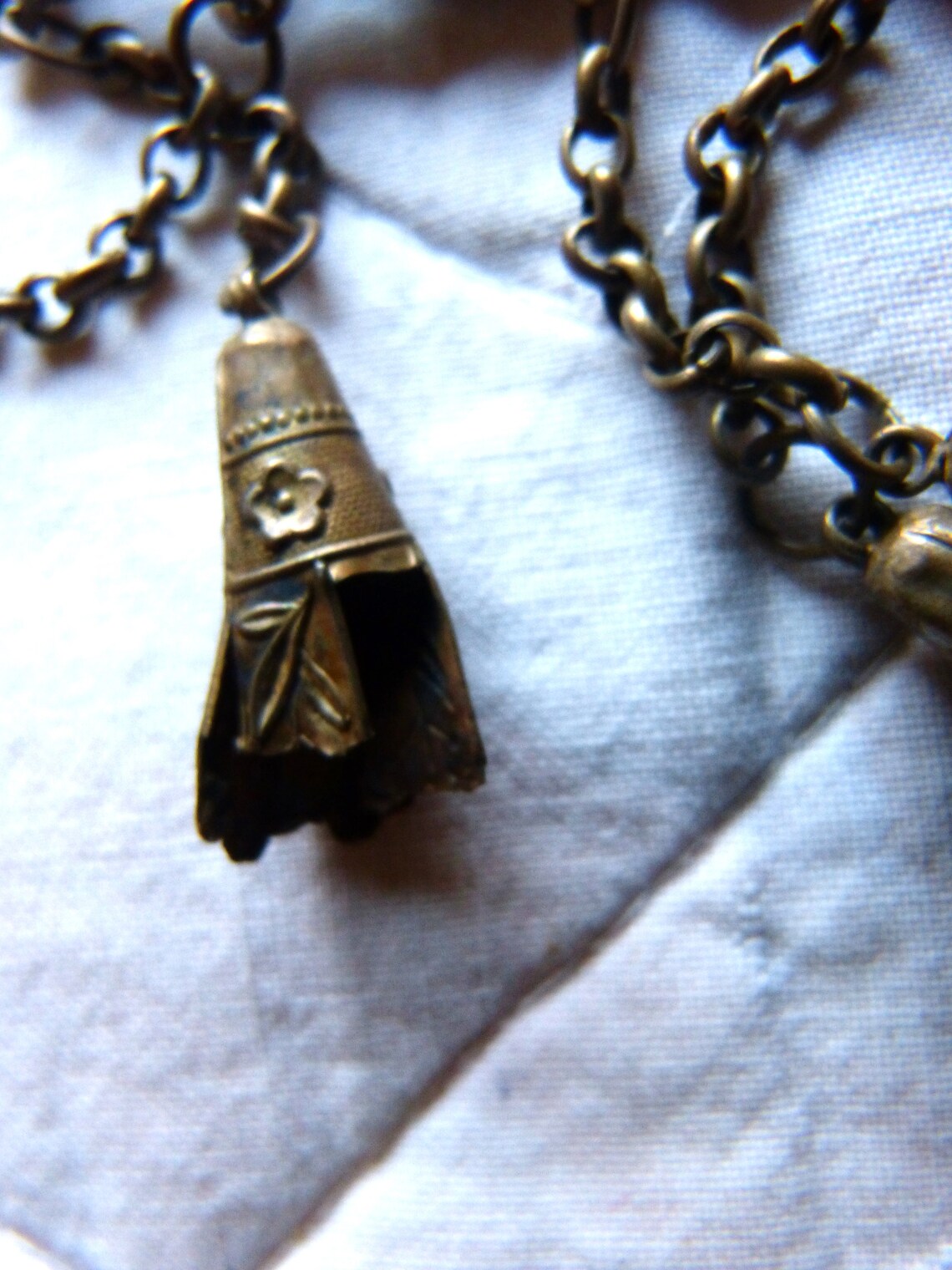 Antique Chinese Silver Qilin Dragon Pendant Necklace, Warrior Riding ...