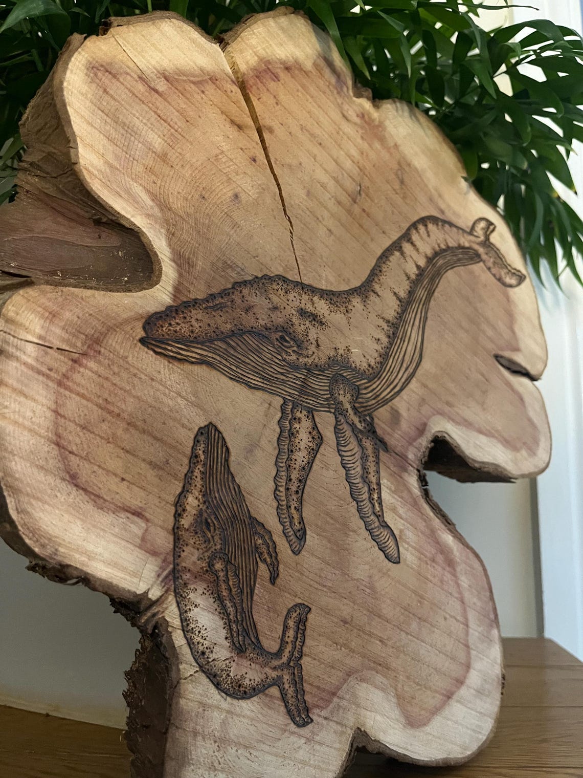 Whale Wood Burning Plaque. - Etsy