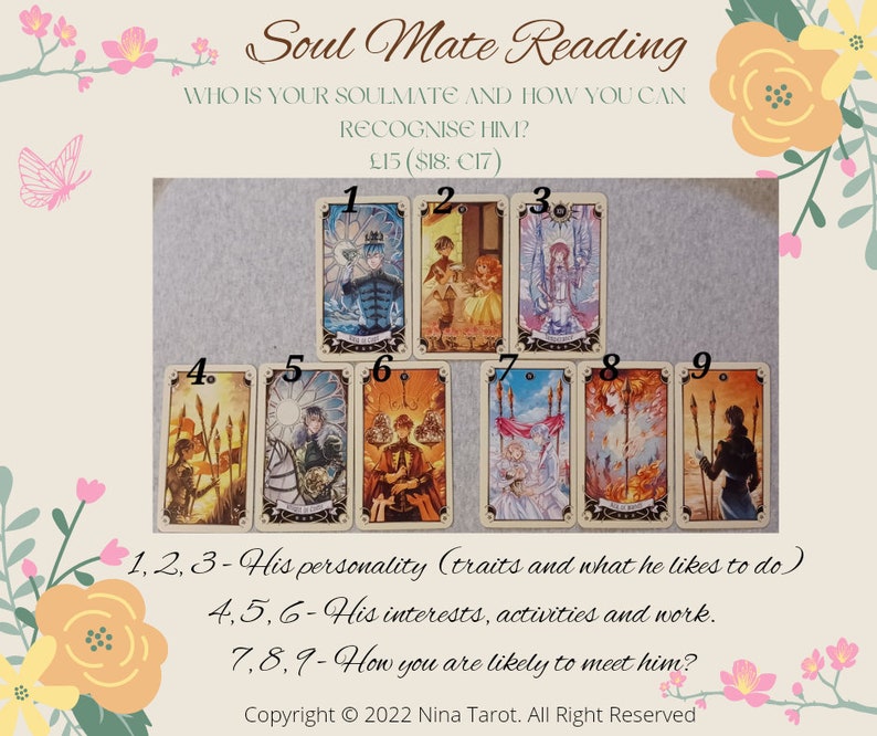 Who's Your Soul Mate? Tarot Cards Reading - Etsy