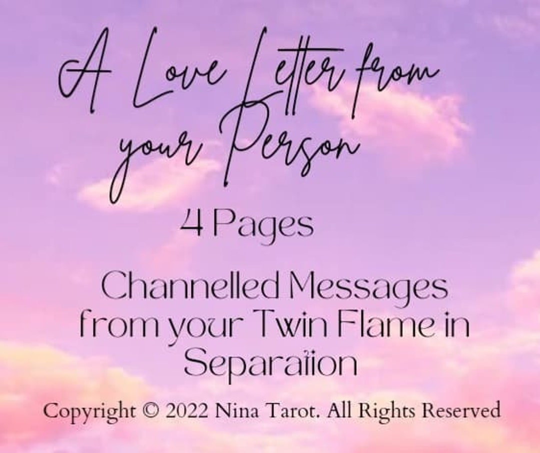 Love Letter 4 Pages - Etsy