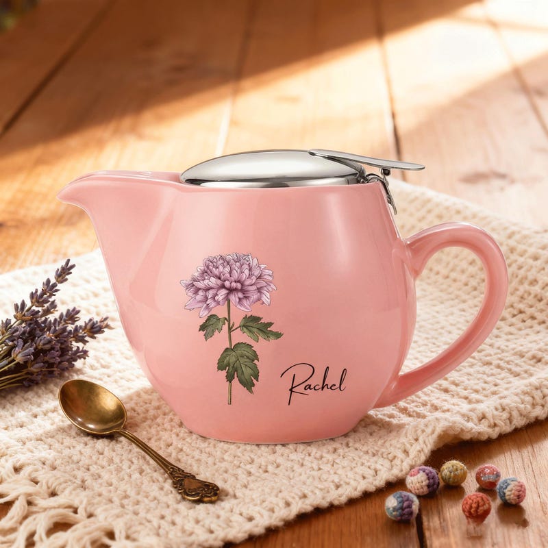 Floral Coffee Pot - Etsy