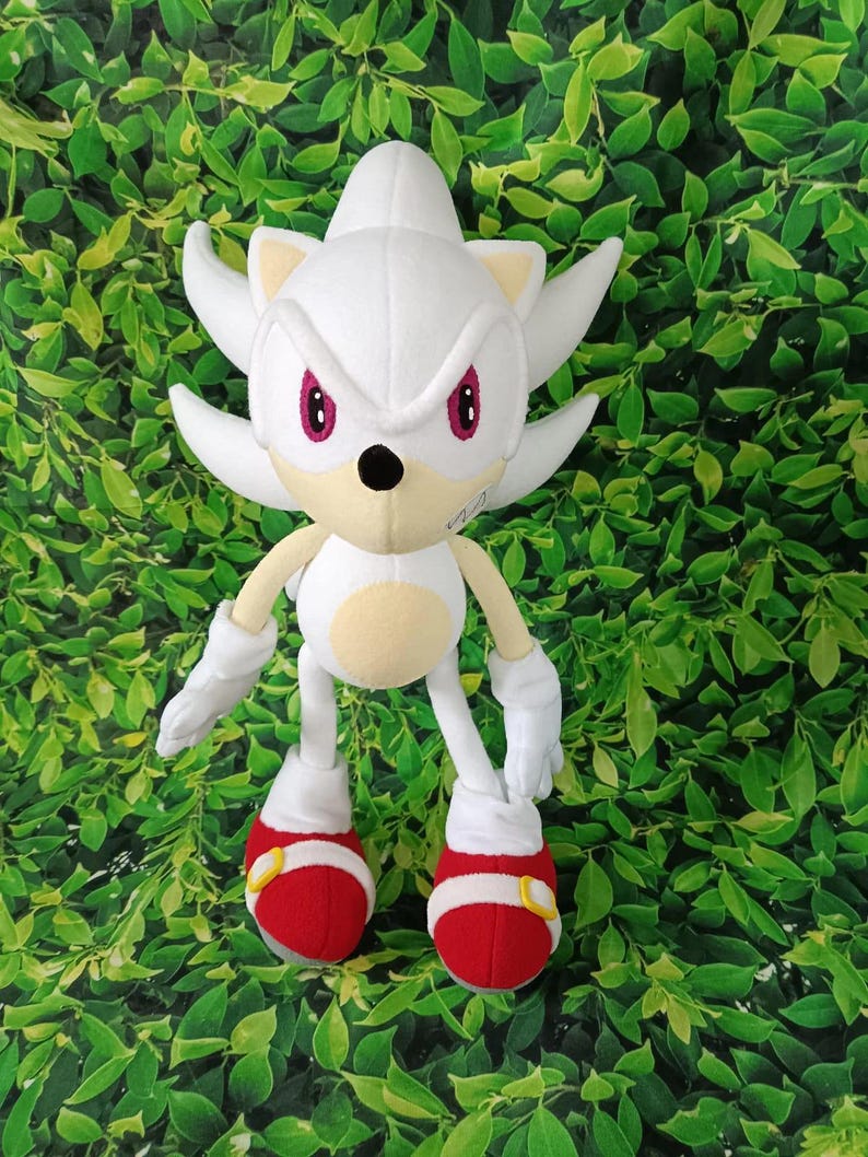 Hyper Sonic Plush, the Hedgehog Plush, Sonic Exe Plush, Stuffed Animal ...