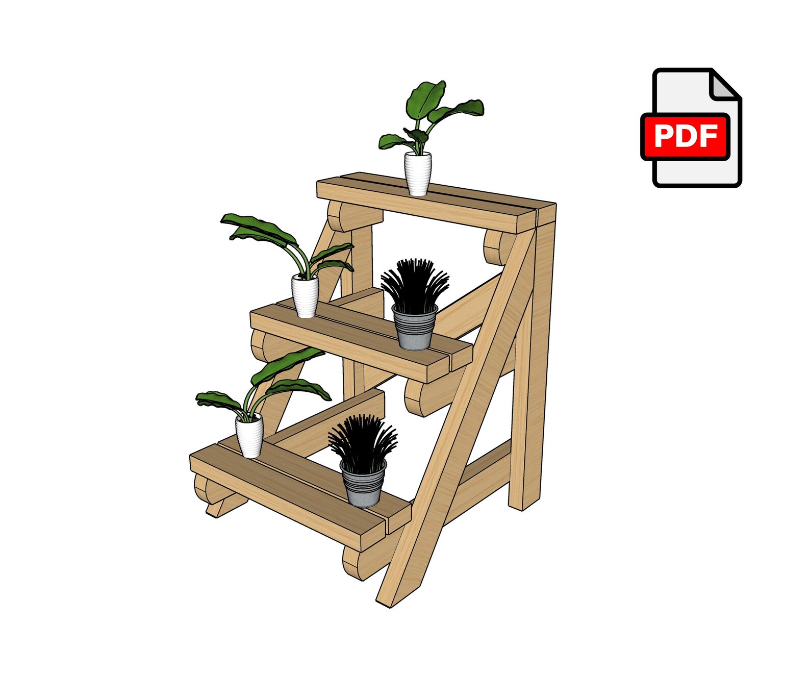 DIY Plan Stand Plan, Digital Download - Etsy