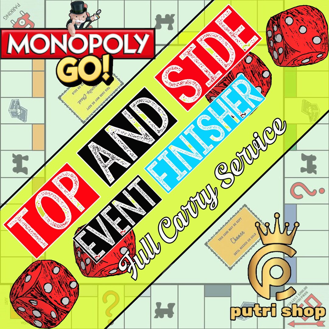 Monopoly_go Top and Side Event Finisher read Description - Etsy