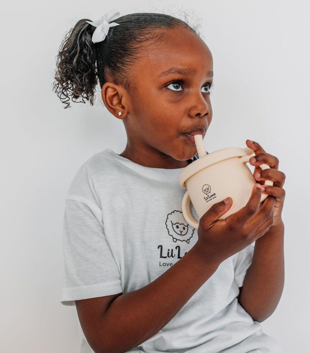 The Cozy Lamb Snack & Sip Cup - Etsy
