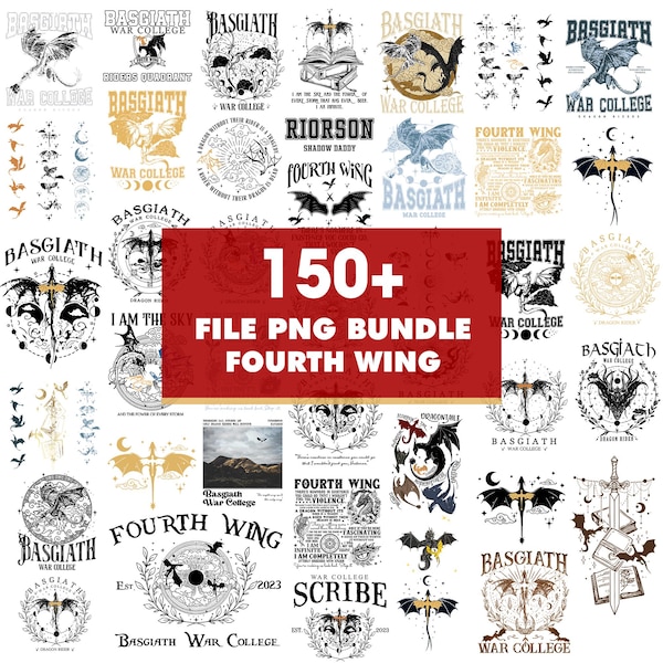 Fourth Wing Svg - Etsy