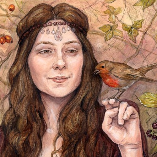 Celemon Daughter of Cei A4 Print - Etsy