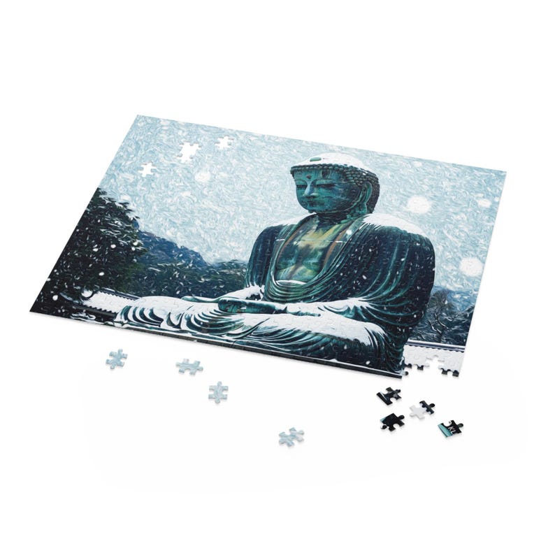 Buddha Puzzle, Vincent Willem Van Gogh Style, Japanese Art Jigsaw ...
